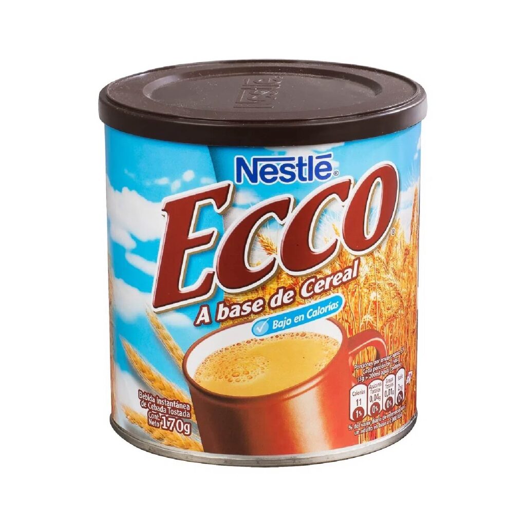 Bebida a base de cebada Ecco Instantáneo lata 170g – AMDA USA