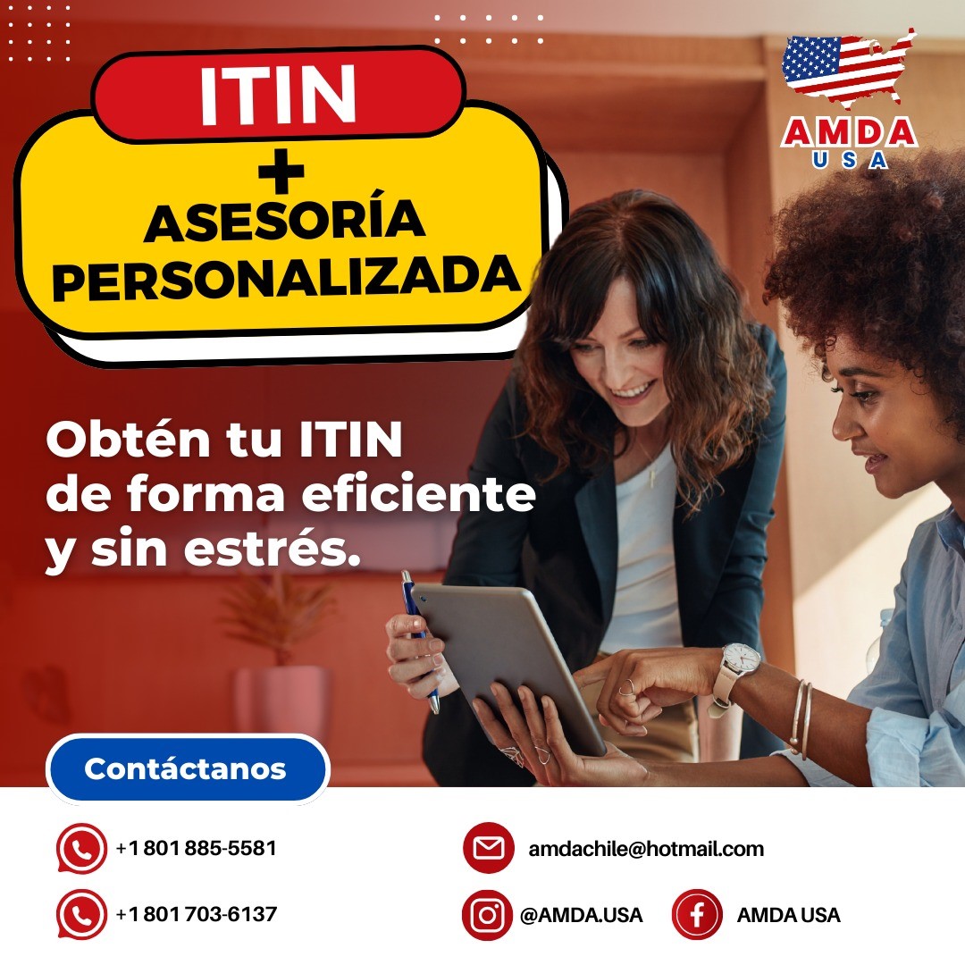Gestion de ITIN ante el IRS – AMDA USA